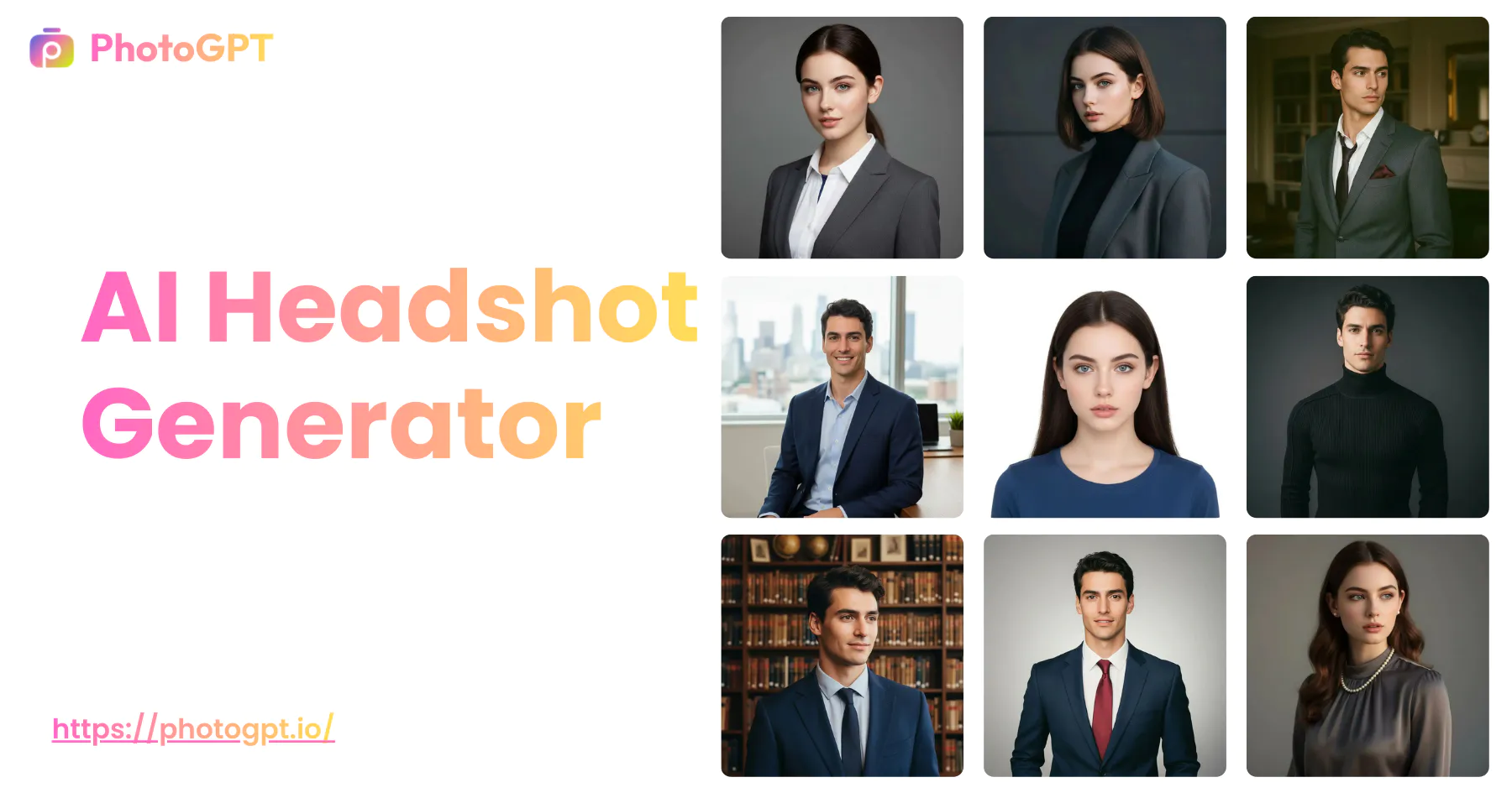 AI Headshot Generator - Free Generate Headshots, No Sign-Up